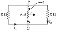 A rectangular loop has a sliding connector PQ of length l and resistance R Omega and it is ...